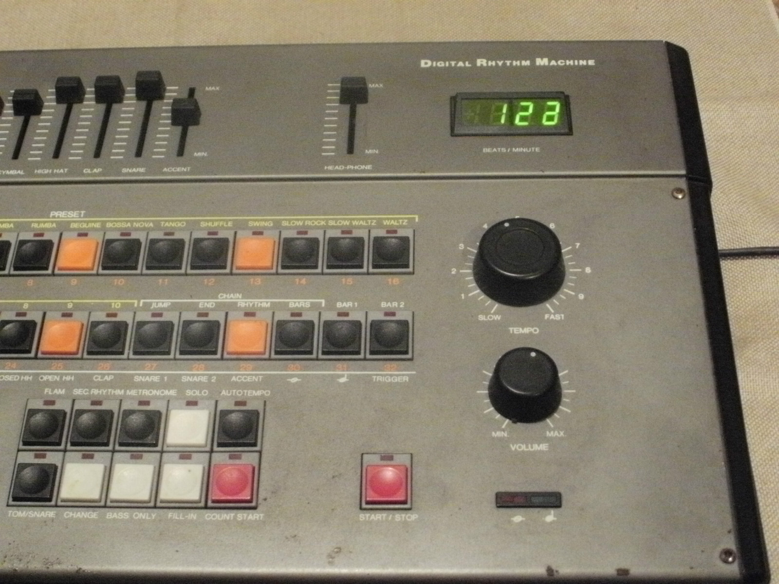 MATRIXSYNTH: Vermona DRM 1 vintage Analog Drum Machine