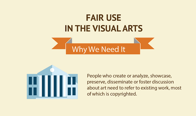 Fair Use In The Visual Arts: Why We Need It #Infographic - Visualistan