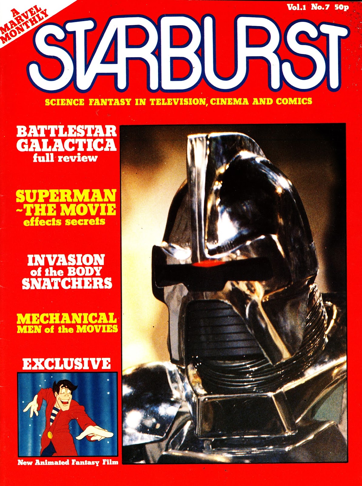 STARLOGGED - GEEK MEDIA AGAIN: 1979: STARBURST MAGAZINE Issue 7 (Marvel UK)