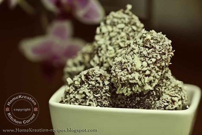 HomeKreation - Kitchen Corner: Snow Almond Cookies (Biskut Snow Almond)