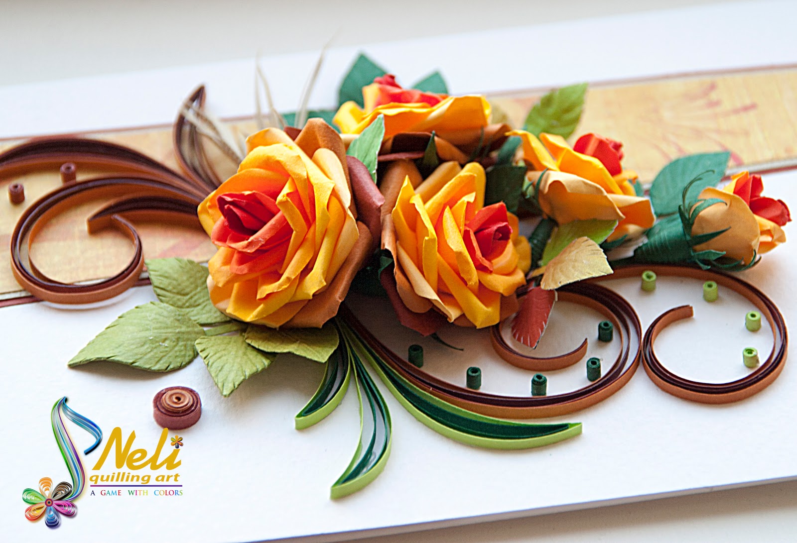 Neli Quilling Art: Roses