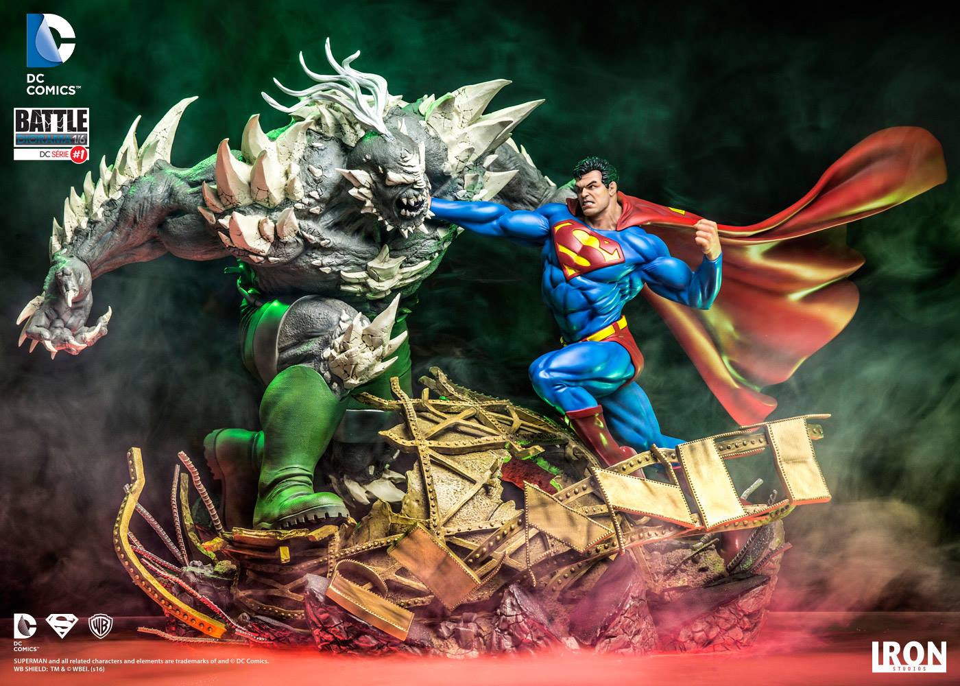 JIMSMASH ! ! !: SUPERMAN VS DOOMSDAY: STATUE & FIGURES
