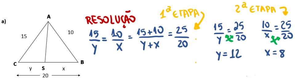 Teorema da Bissetriz: Interna e Externa (em construção) - Reforço de ...