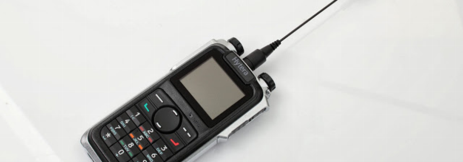 HYTERA 782 UHF DMR Radio: Hytera DMR X1p with POA47 and BT Headset