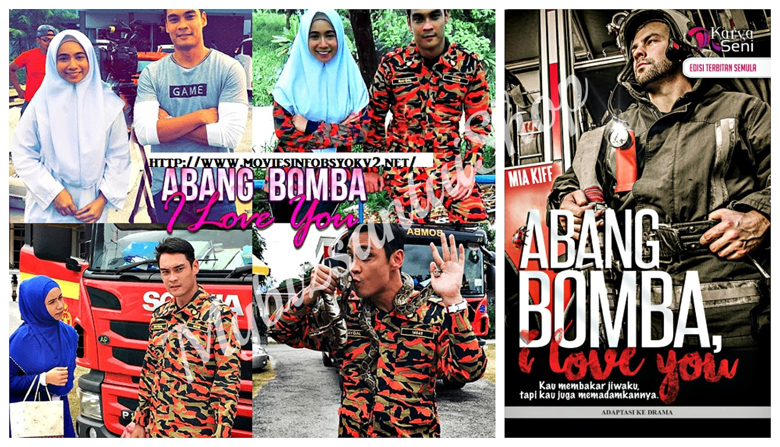 mybizsantaishop.blogspot.com: Abang Bomba I Love You ~ Mia Kiff