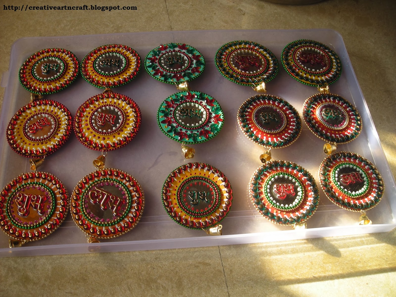 Anu's art and crafts: Shubh labh