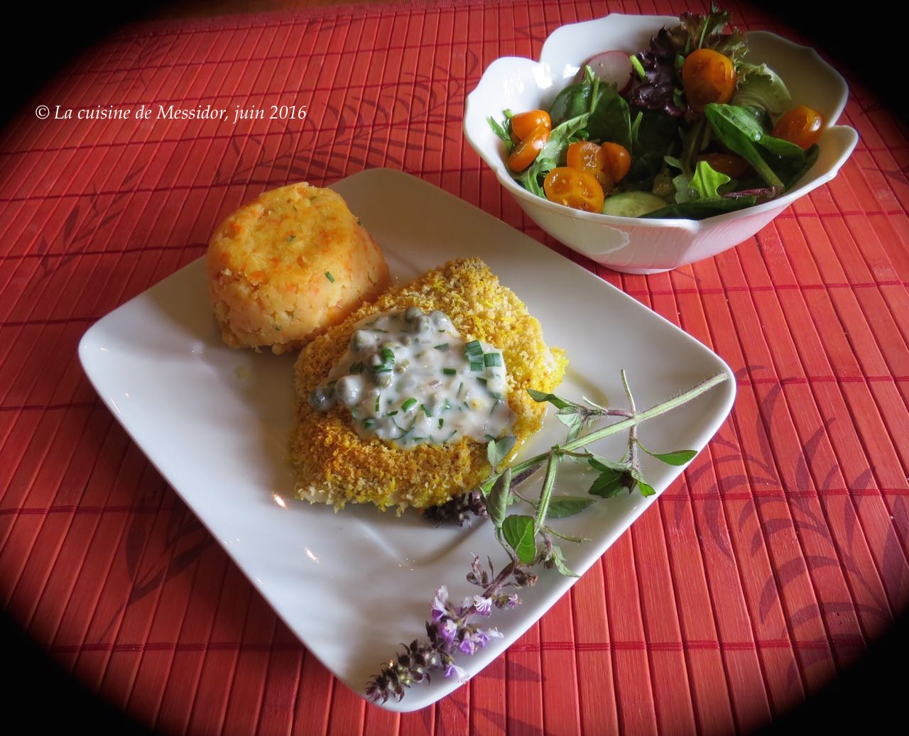 La cuisine de Messidor: Filets de sébaste au four, croûte dorée et ...