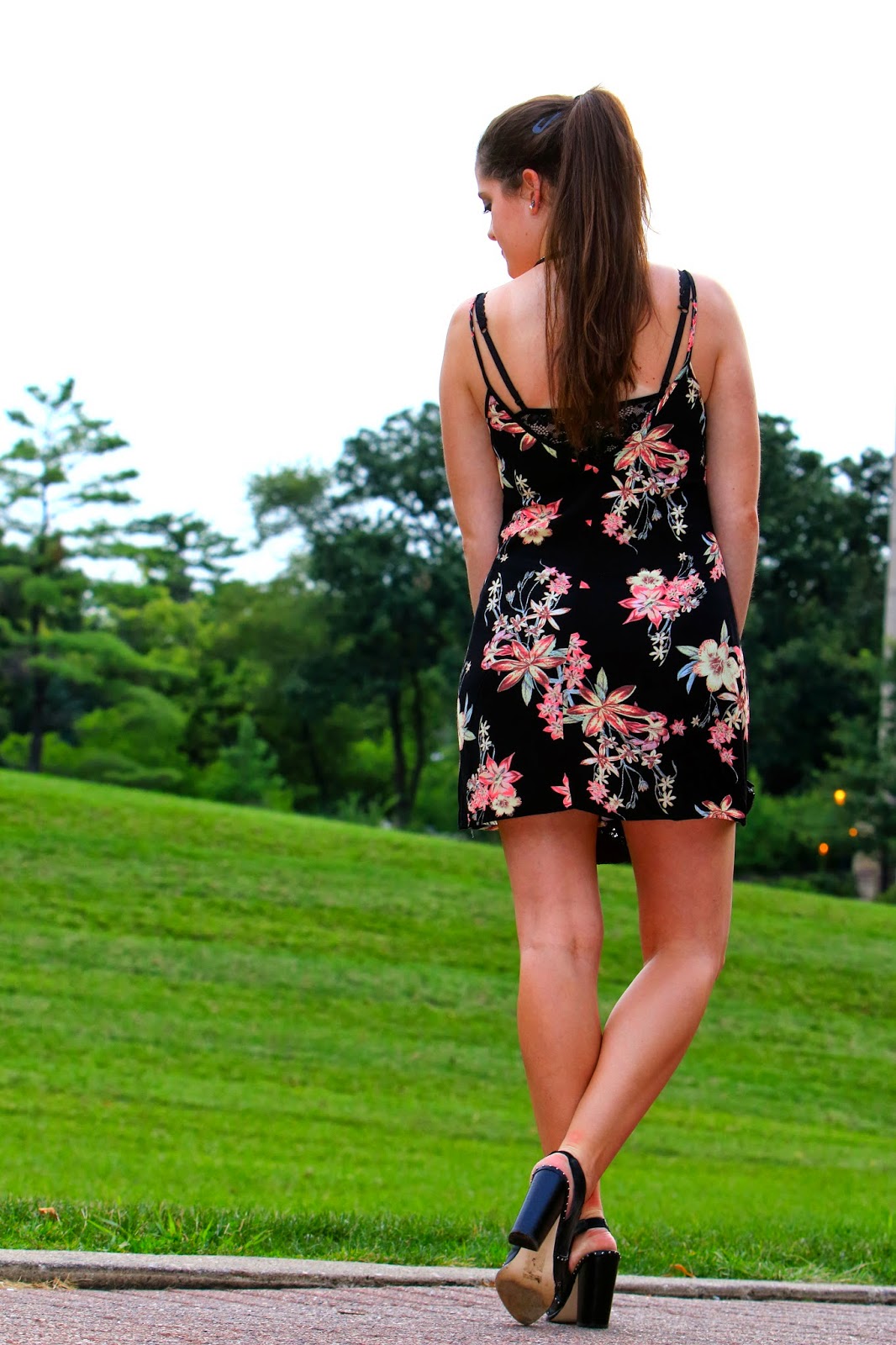 Kathleen's Fashion Fix: Miami Vice :: floral slip dress