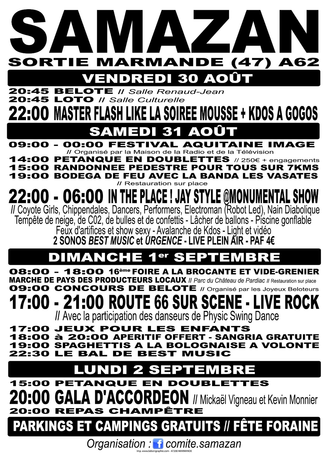 Comité des fêtes de SAMAZAN