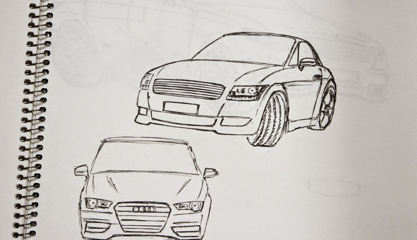 Automotive Sketches: Quick Car sketches