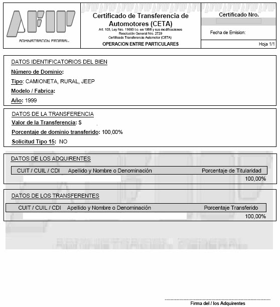 Tutorial de como generar el formulario CETA
