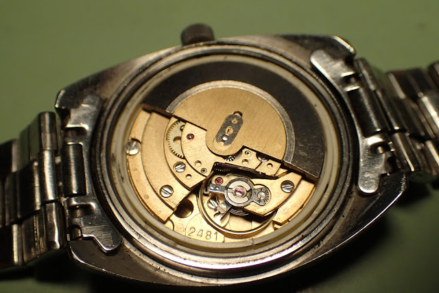 ☆經典老錶 美好時光☆ (LINE ID : goodtimegoodwatch): 老天梭古董錶 ETA 2481 按跳機芯維修分享