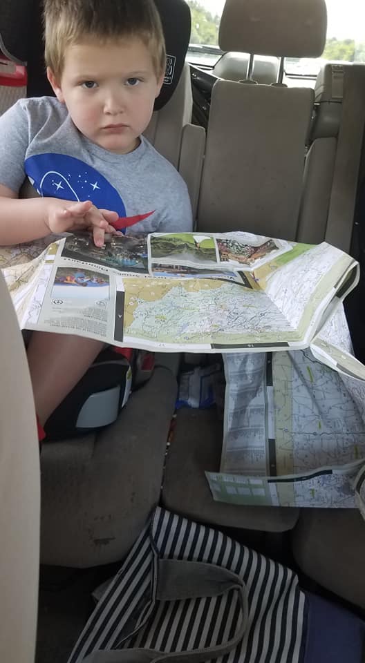 There's a Map on My Lap!