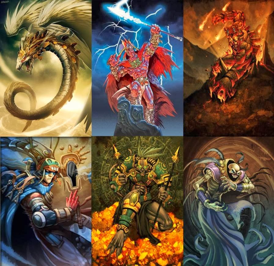 DIOSES AZTECAS ~ DIOSES MITOLOGICOS