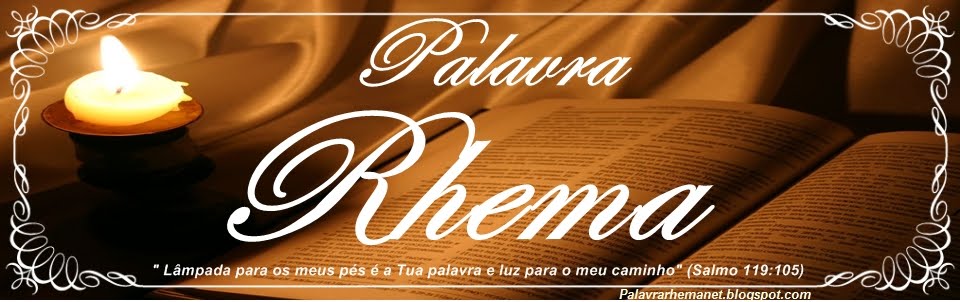 Pr. Márcio Monteiro: Palavra Rhema