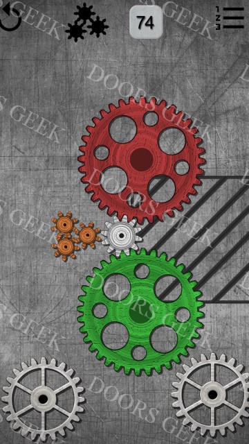 Gears Logic Puzzles Level 74 Solution ~ Doors Geek