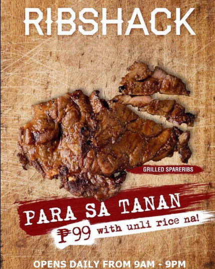 Experience Rib Shack dining in the Heart of Kabankalan City - Where In ...