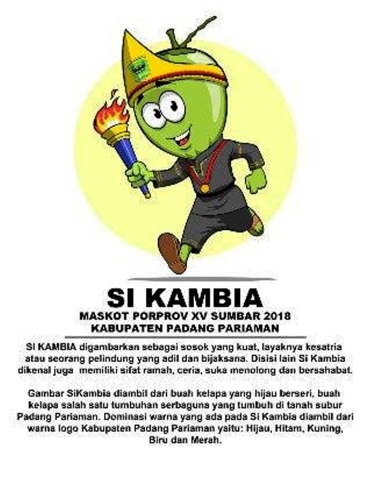 Maskot dan Logo Porprov XV Sumbar Melambangkan Sikap Ksatria dan ...