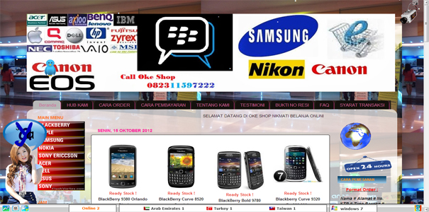 Oke Shop Jakarta Toko Online Penipu 100% - By PolisiOnline.com