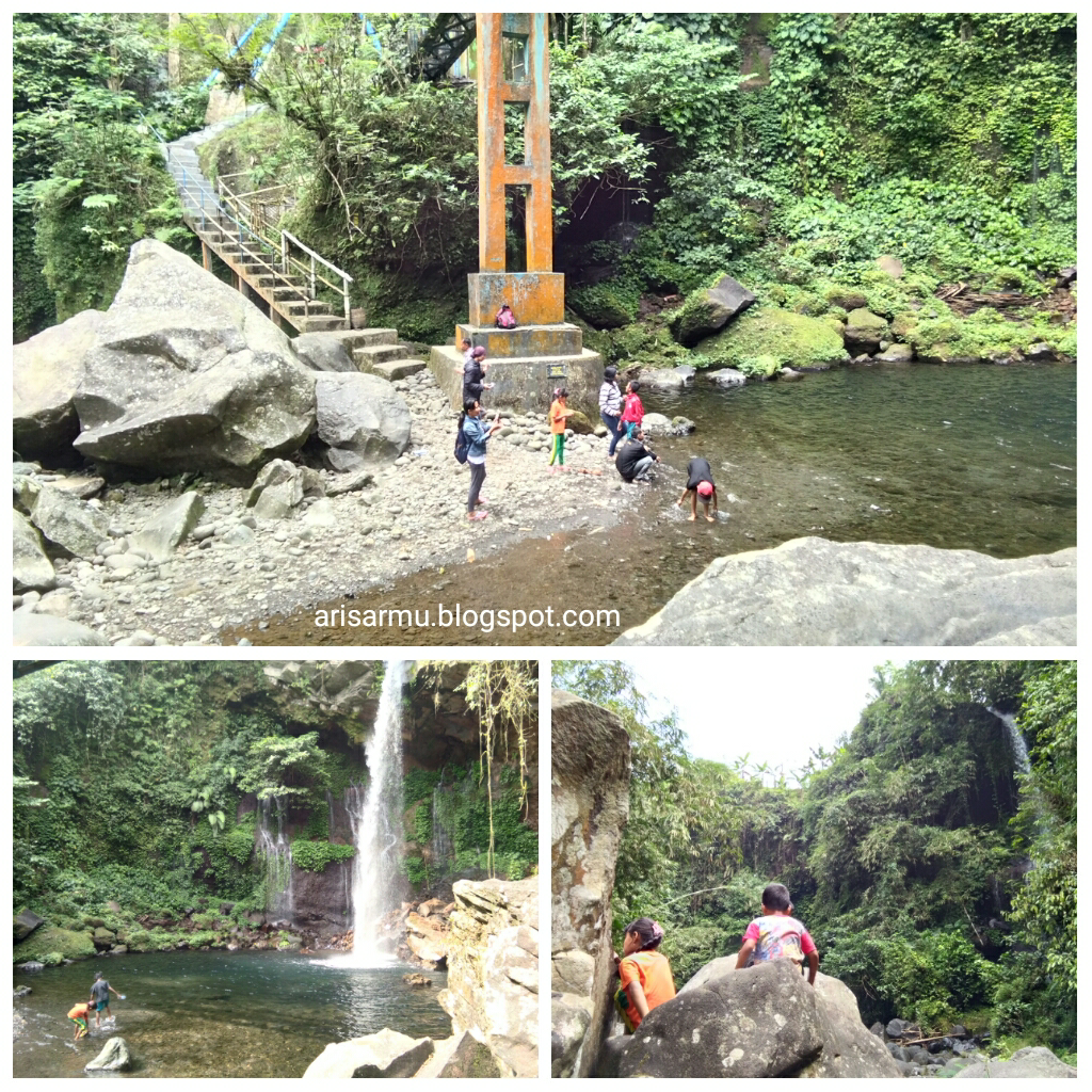 Curug Telu (waterfall), Karangsalam-Baturraden