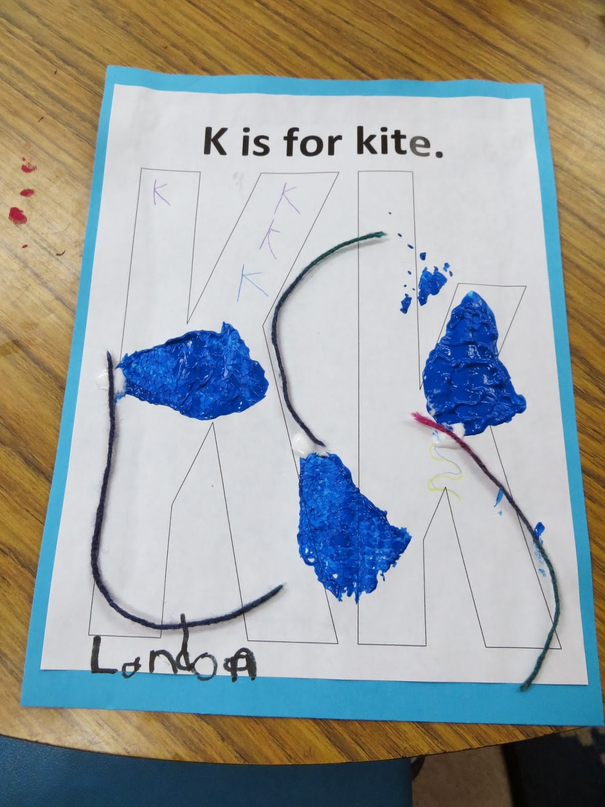 Preschool For Rookies: Letter of the week: Alphabet Art Book 2013