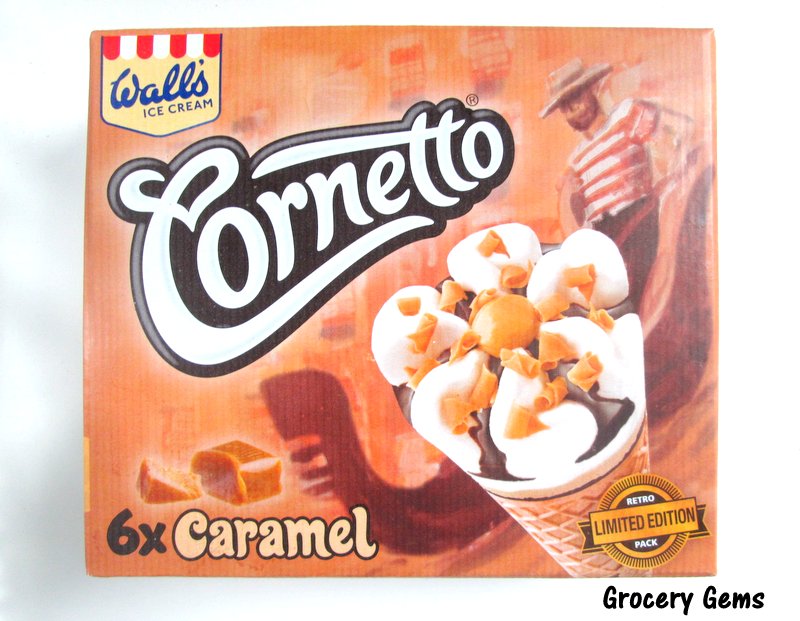 Grocery Gems: Review: Cornetto Caramel - Limited Edition Retro Pack