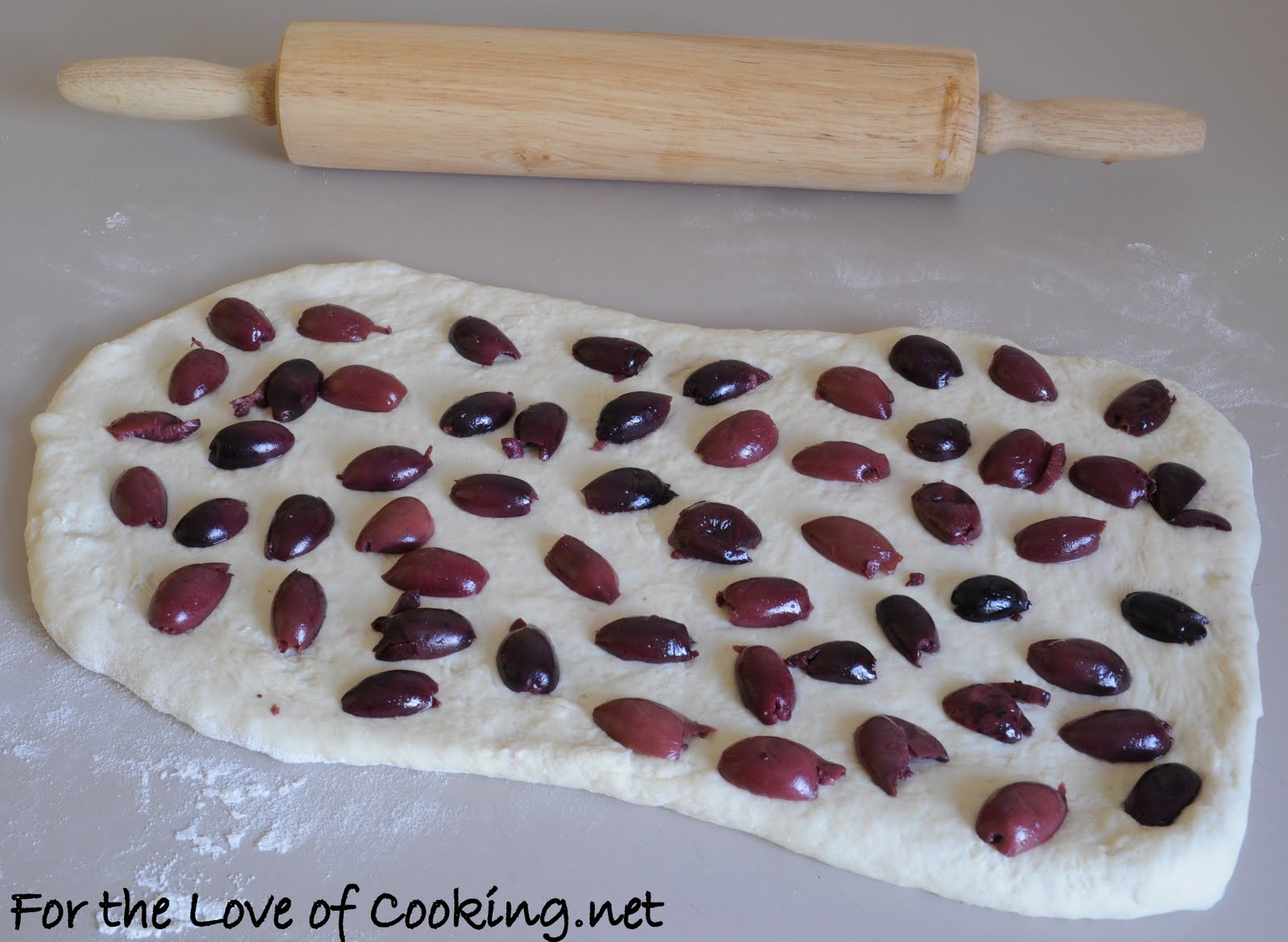 Kalamata Olive Bread | For the Love of Cooking