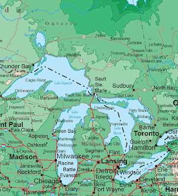 Upper Midwest Map Regional - Grow Map of America