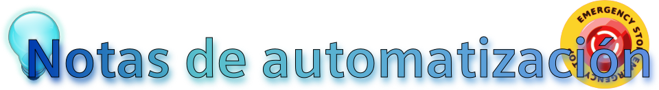 Notas de automatización: abril 2013