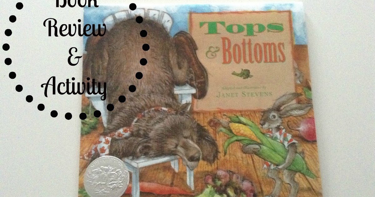 TeacherMomPlus3: Tops & Bottoms Book Review + Activity