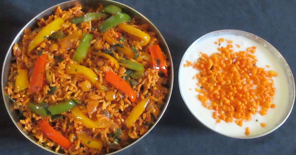 Archies Authentic Touch: Tri Color Capsicum Masala Rice Baath