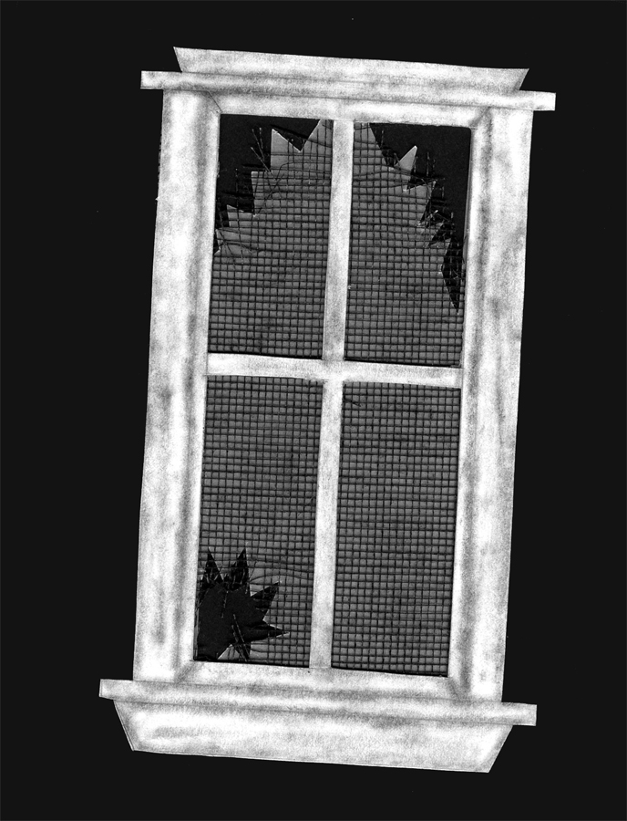 Eridoodle Designs And Creations Broken Window Of A Haunted House