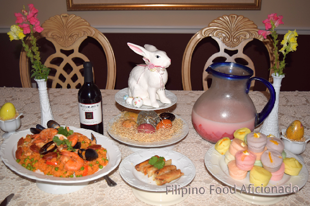 Filipino Food Aficionado: Easter Sunday Dinner Filipino Style