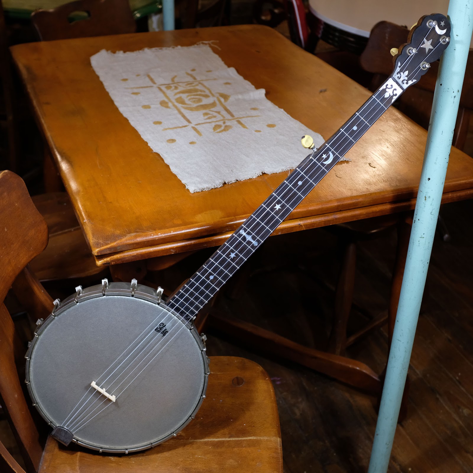 1890s Morrison-Style 5-String Openback Banjo