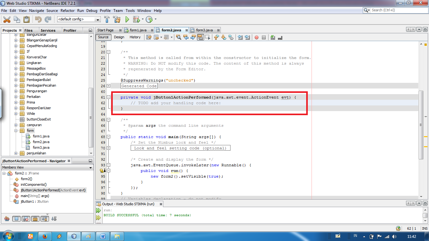 Frame Form Java Netbeans | Membuat Frame Form Java Netbeans ~ Materi ...