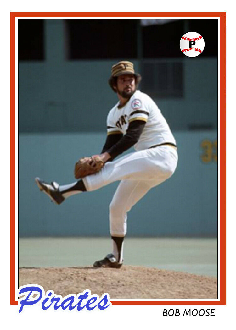 Bob Moose, Pitcher, Pittsburgh Pirates, 1967-1976: 2019