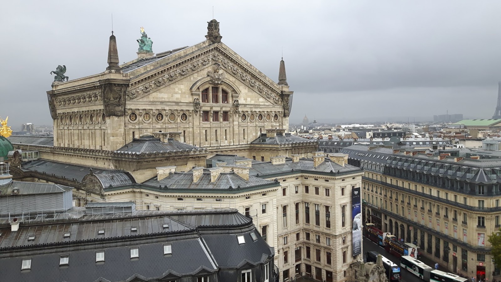Shopping at Galeries Lafayette in Paris France