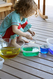Easy Color Mixing with Fizzy Tablets