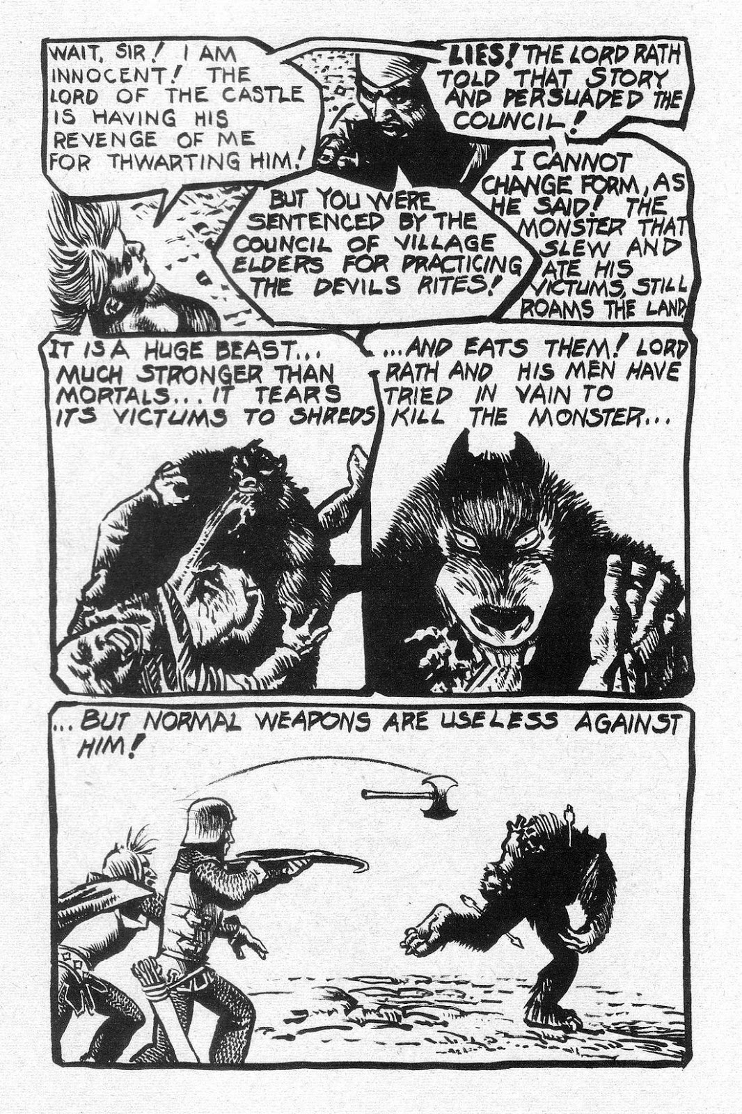 Jungle Frolics: Richard Corben: Dogs