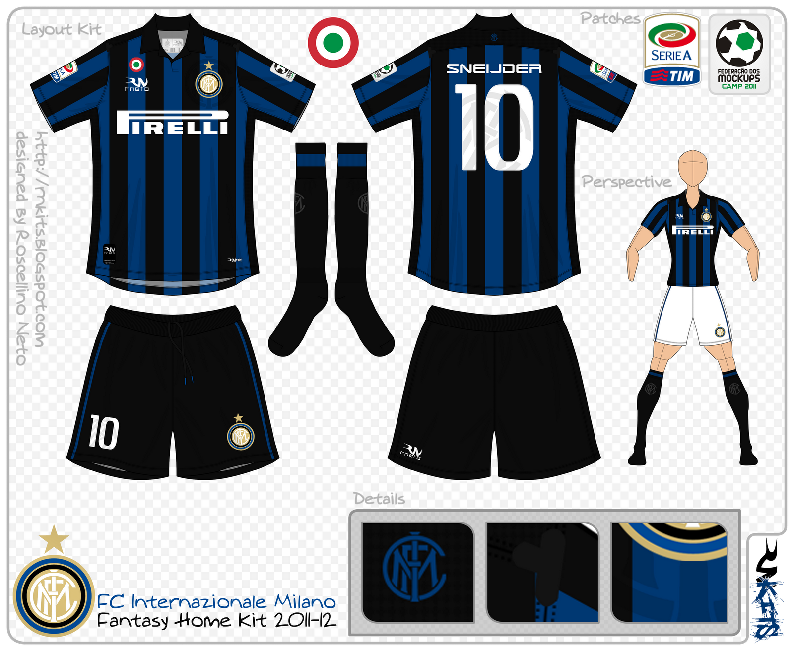 RN Kits: Internazionale Milano - Campeonato