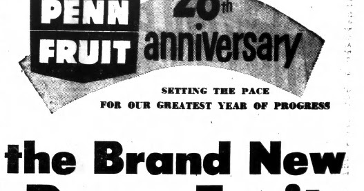 Philly & Stuff: Penn Fruit - Frankford and Allegheny - 1954 - Inquirer ...
