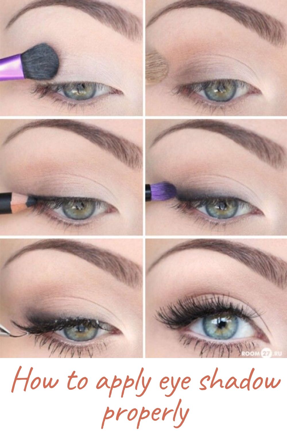 How to apply eye shadow properly - Pukrol Satwa