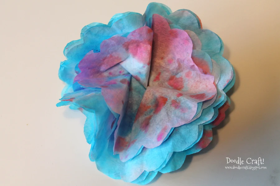 Coffee Filter Flower Tutorial!