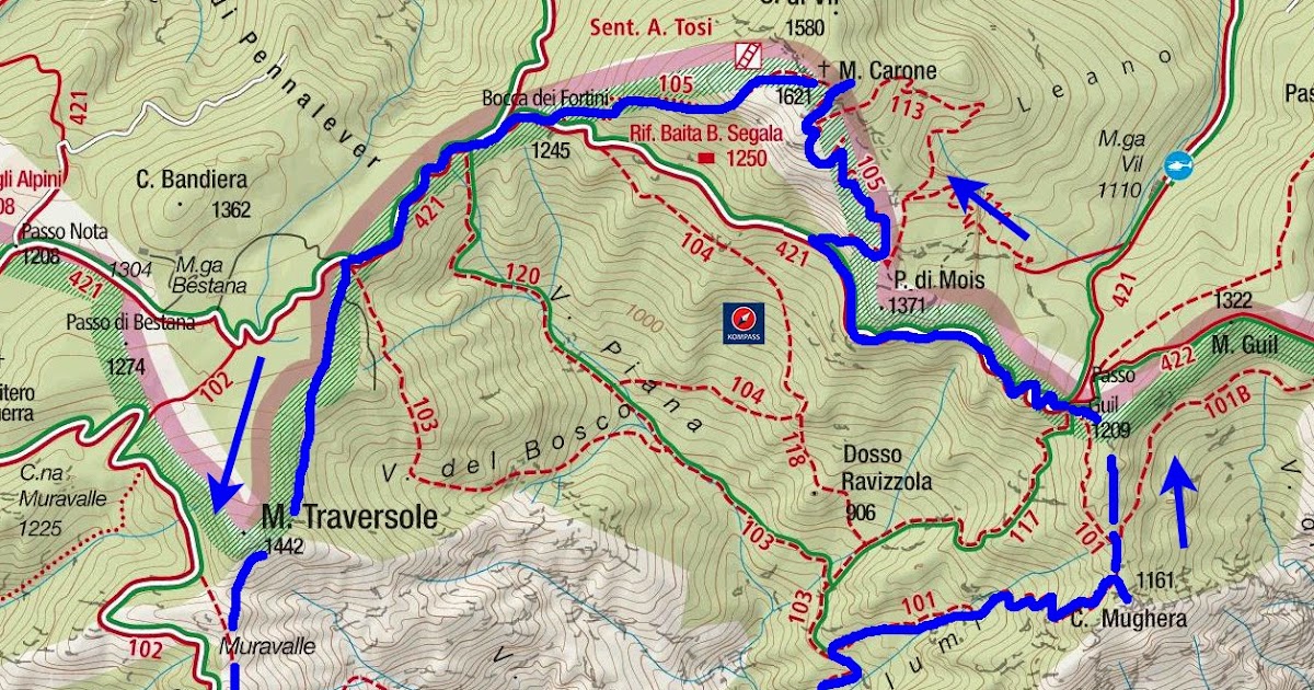 Escursionismo a 360°: Da Limone sul Garda al monte Carone (EE)