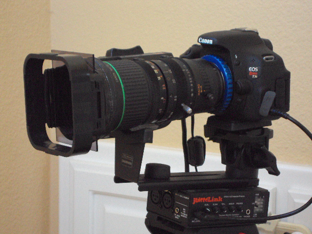 550D/T2i ML RAW RECORDING...: Broadcast B4 lens usable with Magic ...