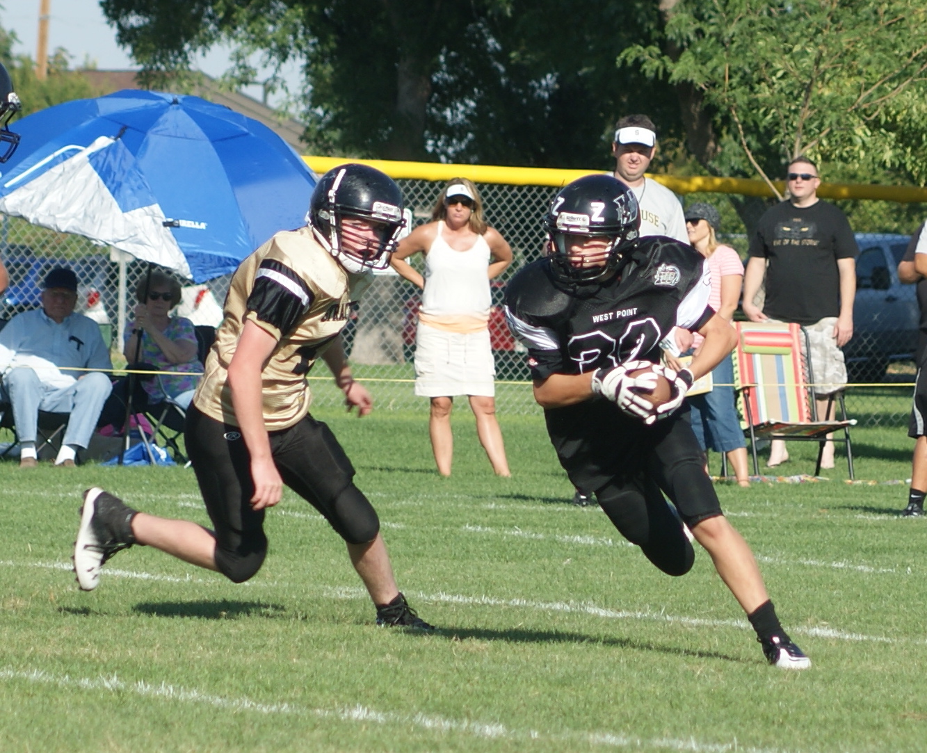 West Point Midget Football: Syracuse Black