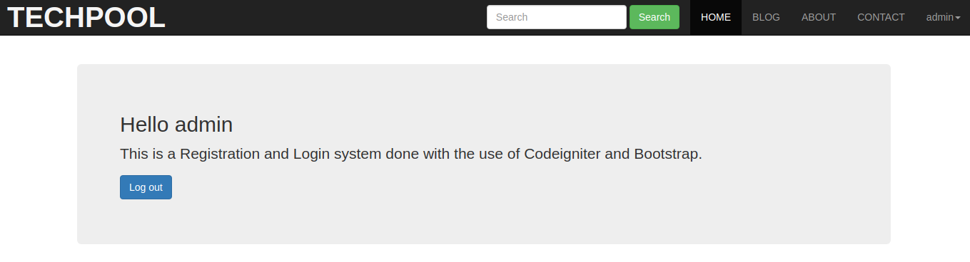 Create A Register And Login System With Codeigniter And Bootstrap Part 2