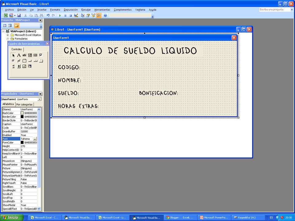 .. ExcelL aPlLicaTiioOns ..: FORMULARIO DE SUELDO CON CÓDIGO VISUAL BASIC