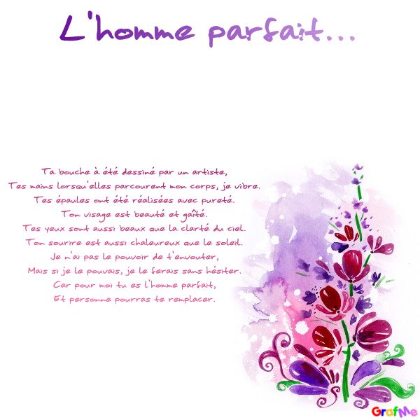 Mes poèmes: 1er poème