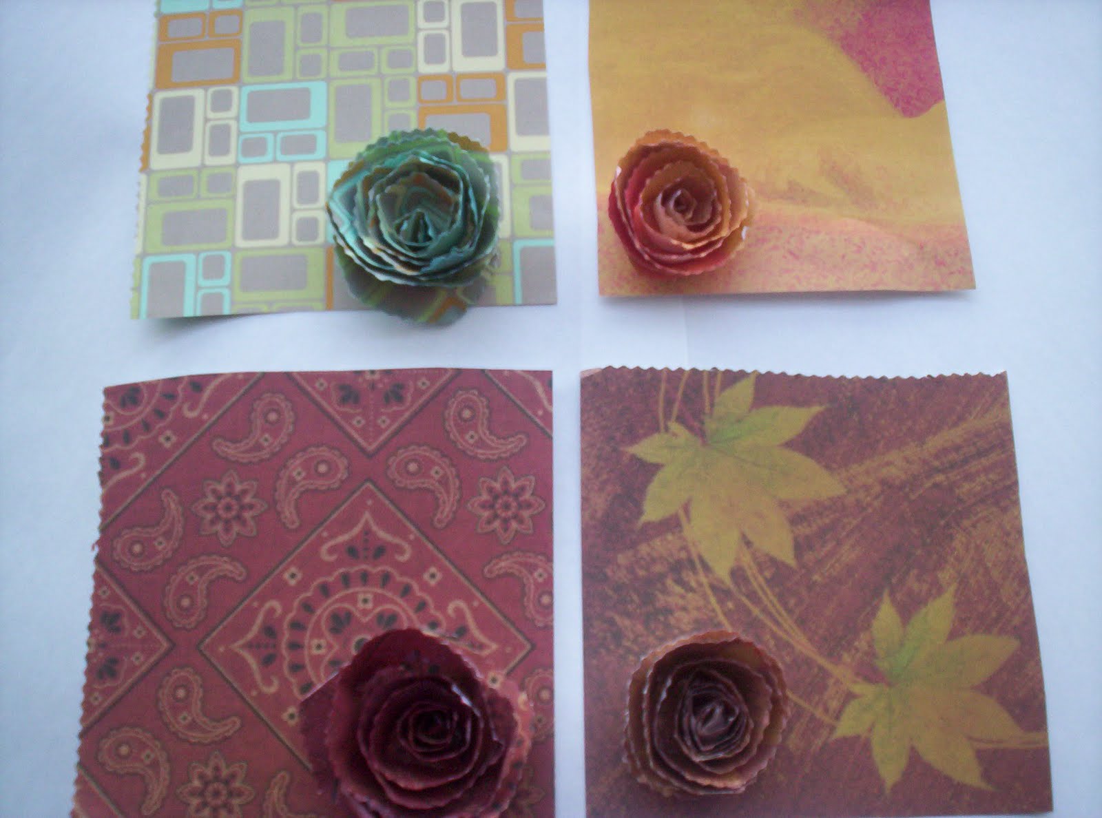 All that Glitters Scrapbooking: Ugly Paper...Beautiful Flowers